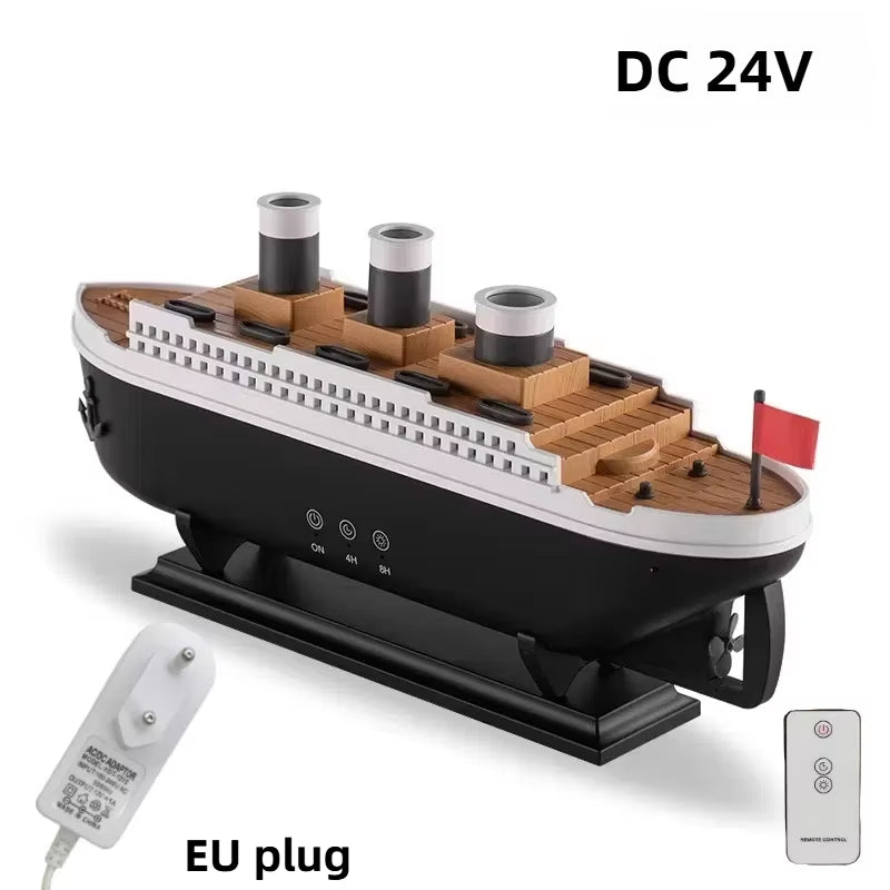 Titanic Ship Air Humidifier & Aroma Diffuser | USB Essential Oil Mist ...